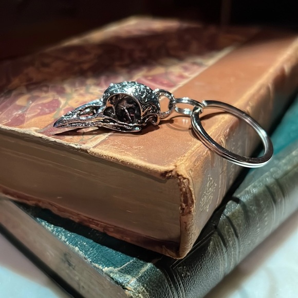 Accessories | 215 Gothic Raven Skull Keychain | Poshmark